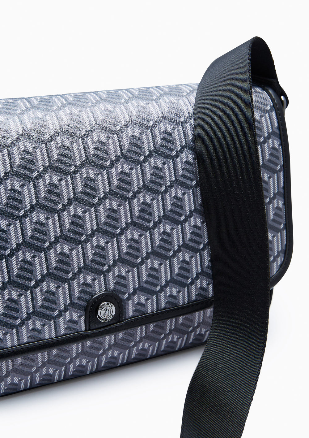 Zoll Infinite Messenger Crossbody Bag - Printed Black