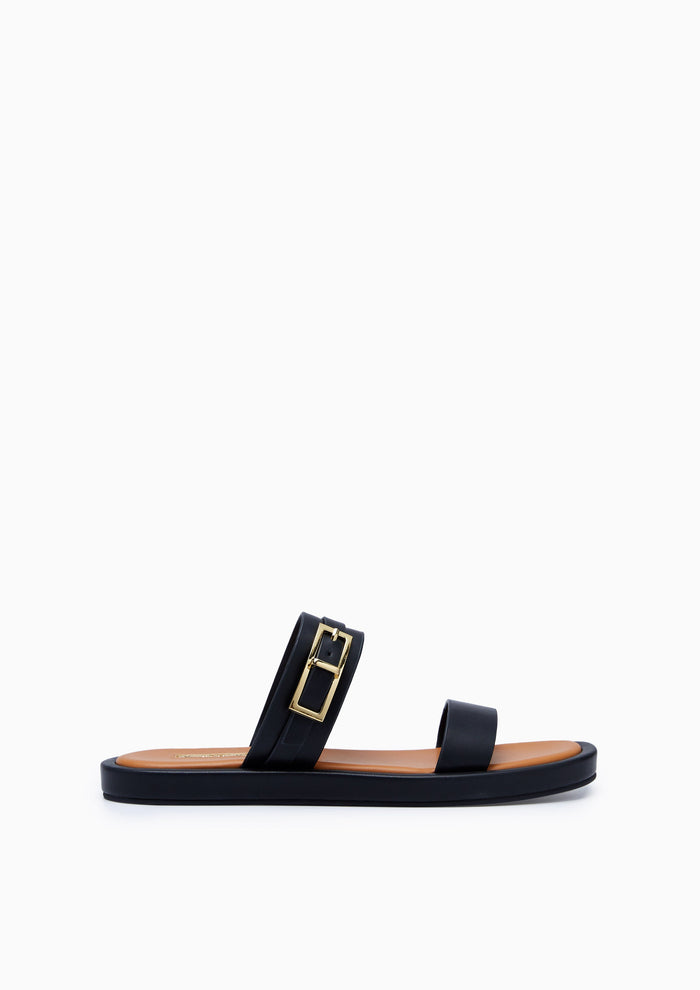 Hailey Flats And Sandals - Black