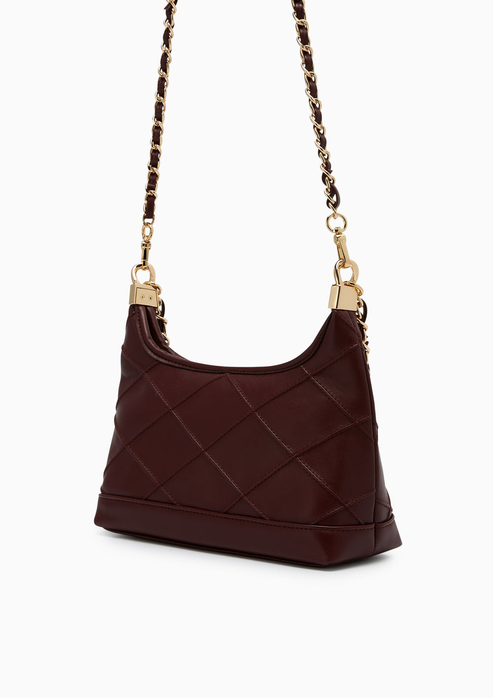 Jaylen S Shoulder Bag - Dark Red